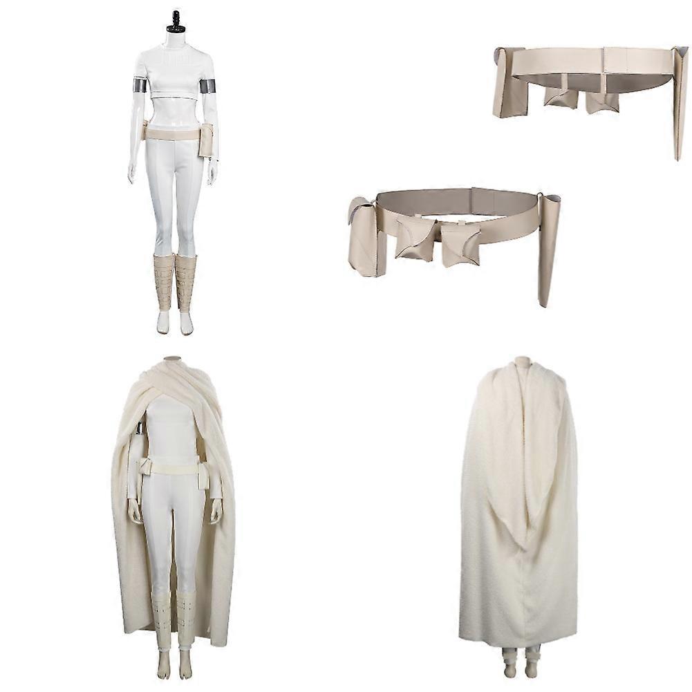 Fantasia Waistbag Padme Cos Amidala Cosplay Cloak Battle Suit Movie ...