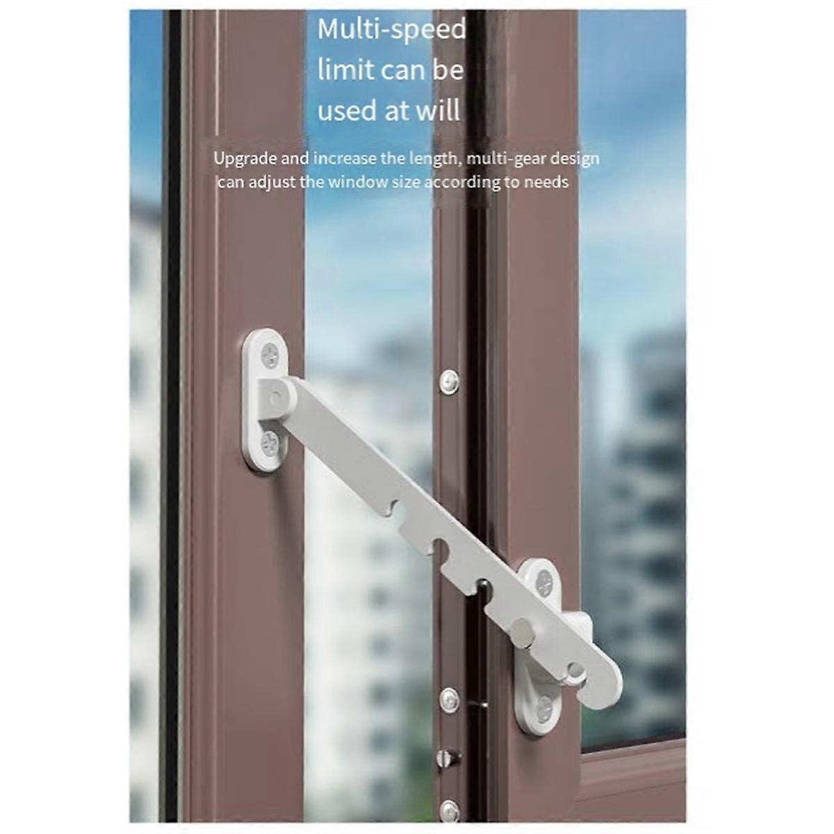Window Stopper Lock Window Positioning Stop Home Security Door and ...