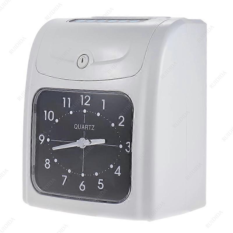 Electronic Employee Time Clock Recorder Attendance Machine or Time Card ...