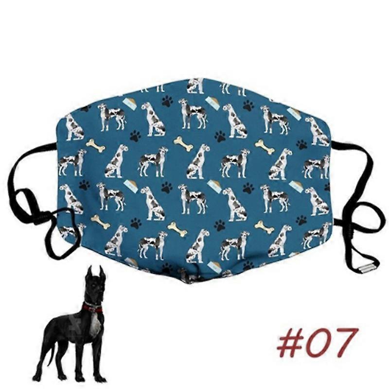 MIMIGO 10 PACK Dog Patterns Face Mask Colorful Mouth Protective ...