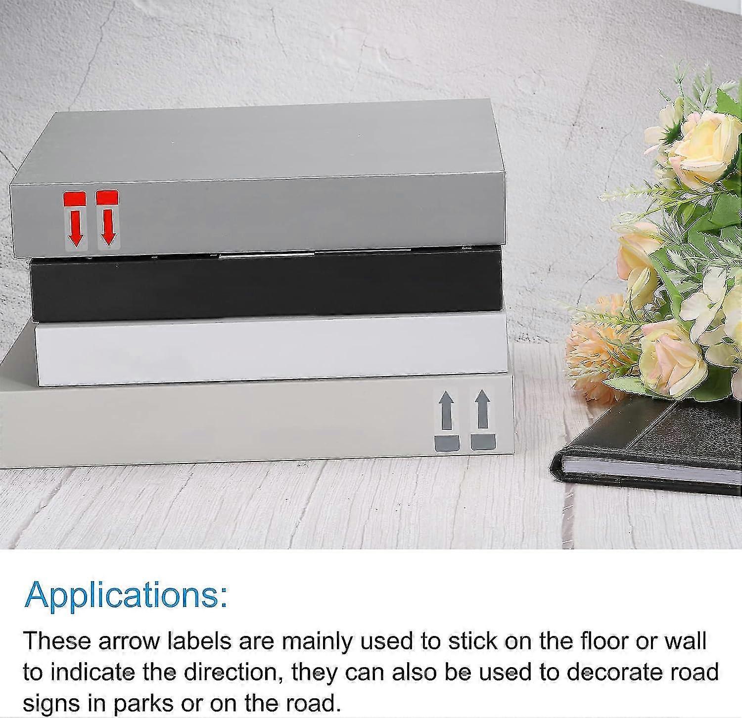 Arrow Stickers 42pcs 1000 Labels Pvc Arrow Floor Decal 1.6x0.6 Inch ...