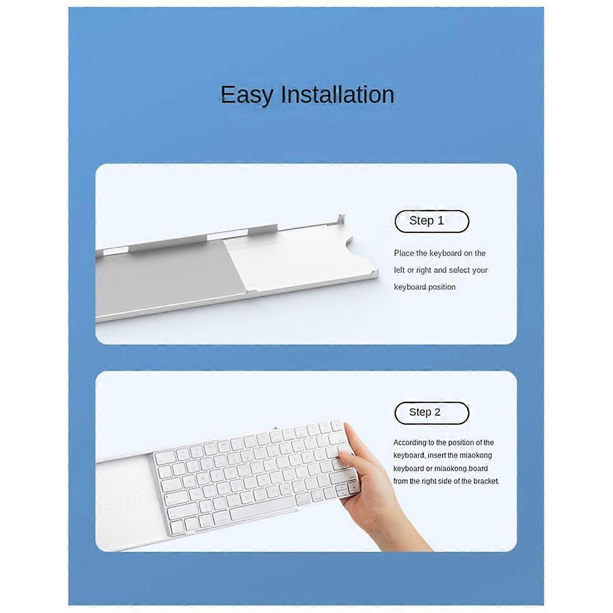 2-In-1 Stand Tray Frame for Magic Keyboard Touch ID Magic Trackpad ...
