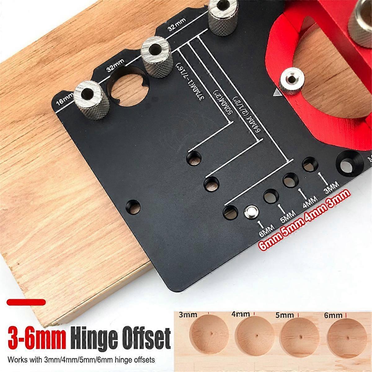 35mm Concealed Hinge Jig, Shelf Pin Drilling Guide, Cabinet Hinge ...