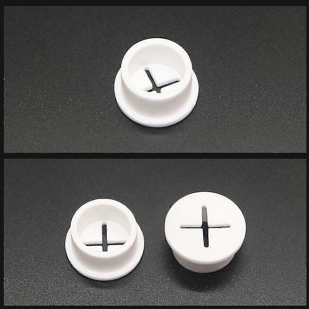 10 Pcs Wire Rubber Grommets for Desk Table Console - Cable Cord Grommet ...
