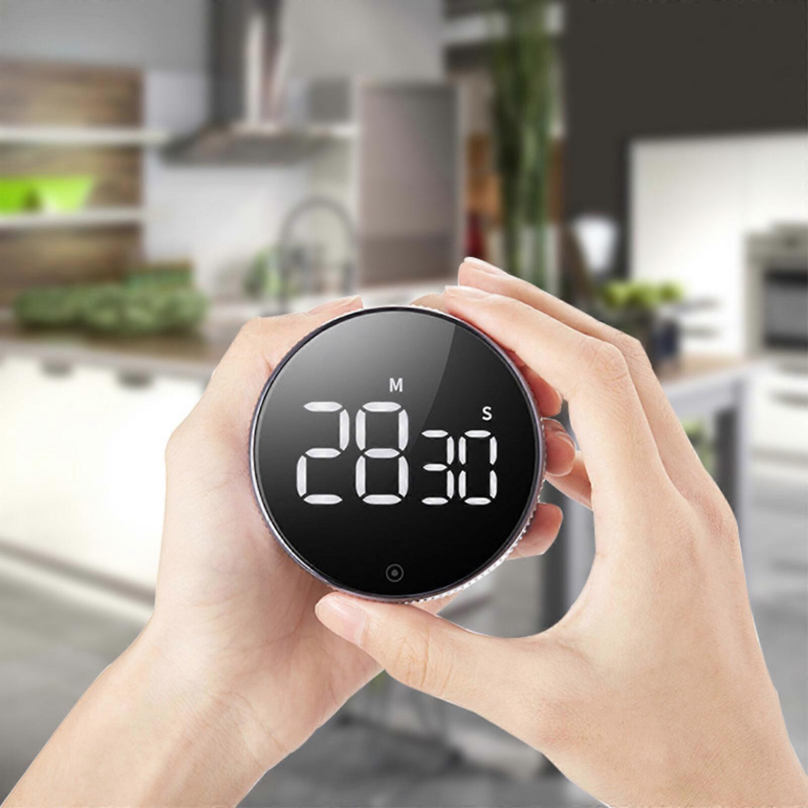 Digital Clock Cooking Timer Count-Down Up Loud Alarm Magnetic Battery ...