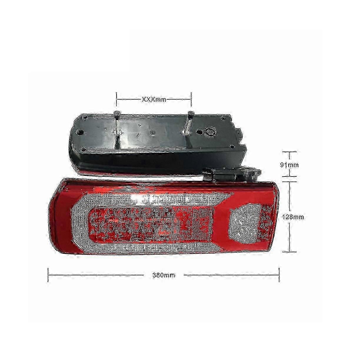 Truck Combination Tail Light (Right) for Mercedes-Benz ACTROS Rear Tail ...