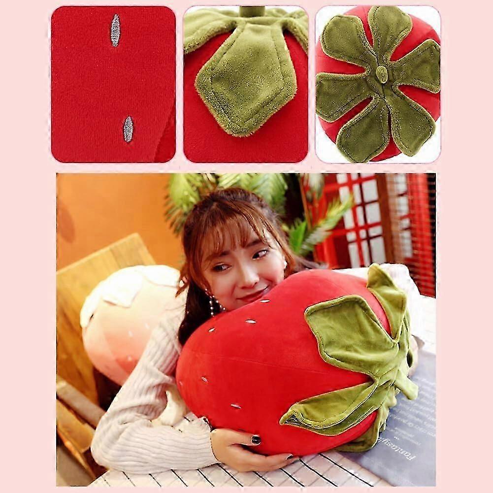 Fruit Plush Pillow Cute Strawberry Plush Toy Cute Strawberry Stuffed ...