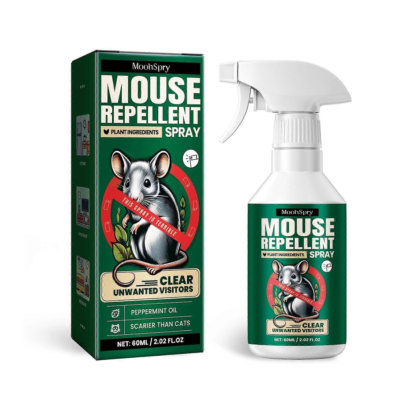 Mouse Repellent Spray, Household Gardening Rat-Repellent Rat-Repellent ...