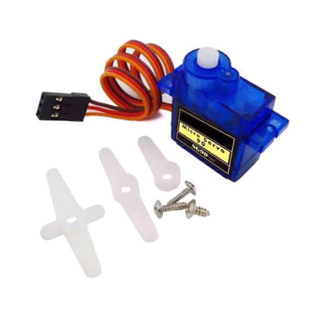 2Pcs SG90 9G Micro Servo Motors Replacement Motor Kit for RC Helicopter ...
