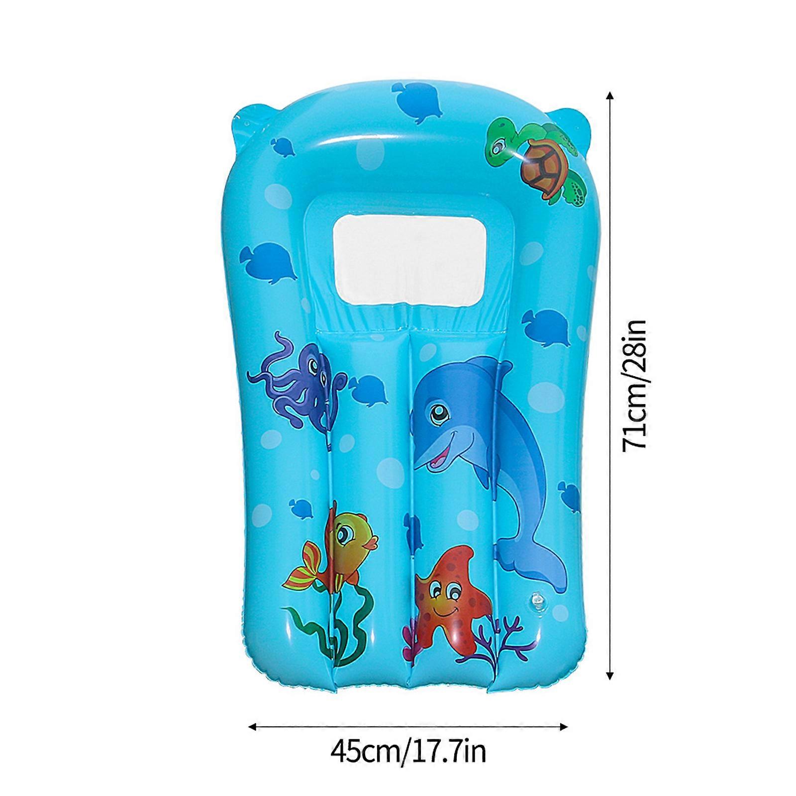 Inflatable Pool Float for Toddlers Cartoon Pool Raft Swimming Pool Home ...