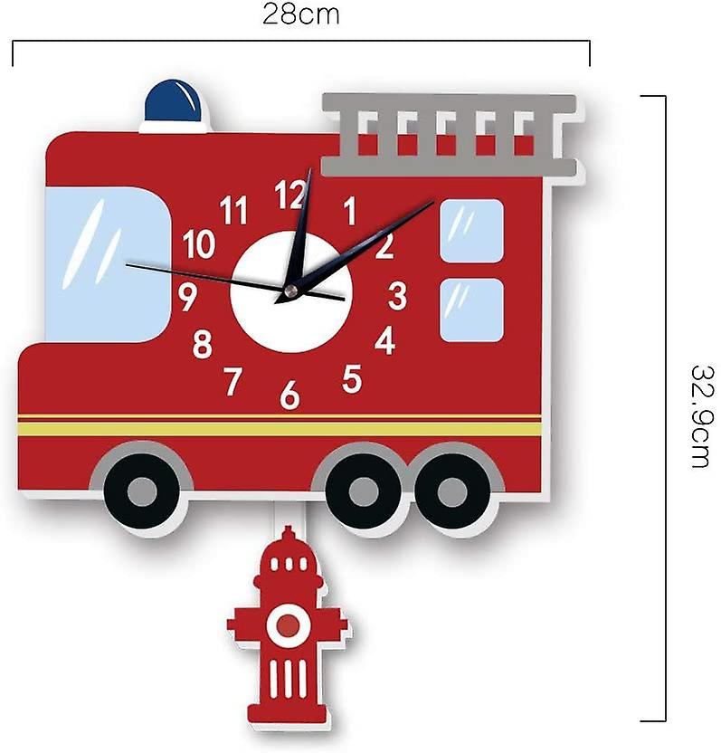 Children's Wall Clocks, 3d Motif Wall Decoration Cartoon Living Room ...