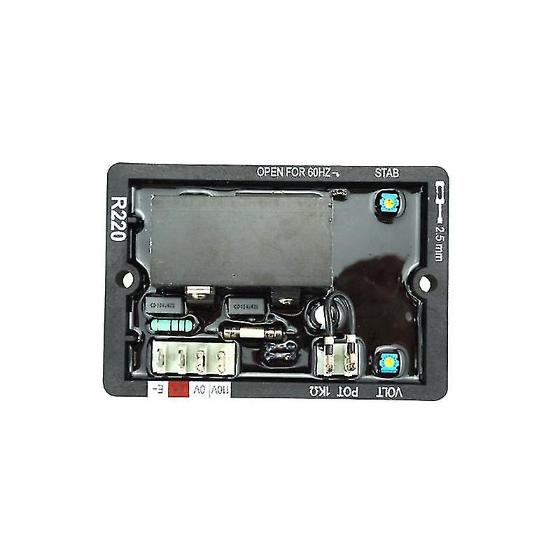 Avr R220 Genset Spare Parts Automatic Voltage Regulator For Brushless ...