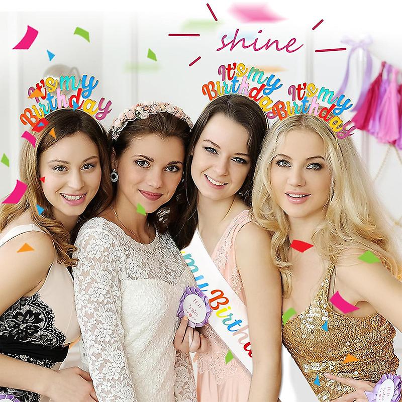 Happy Birthday Crowns for Girls IT'S MY BIRTHDAY Headband with Its My ...