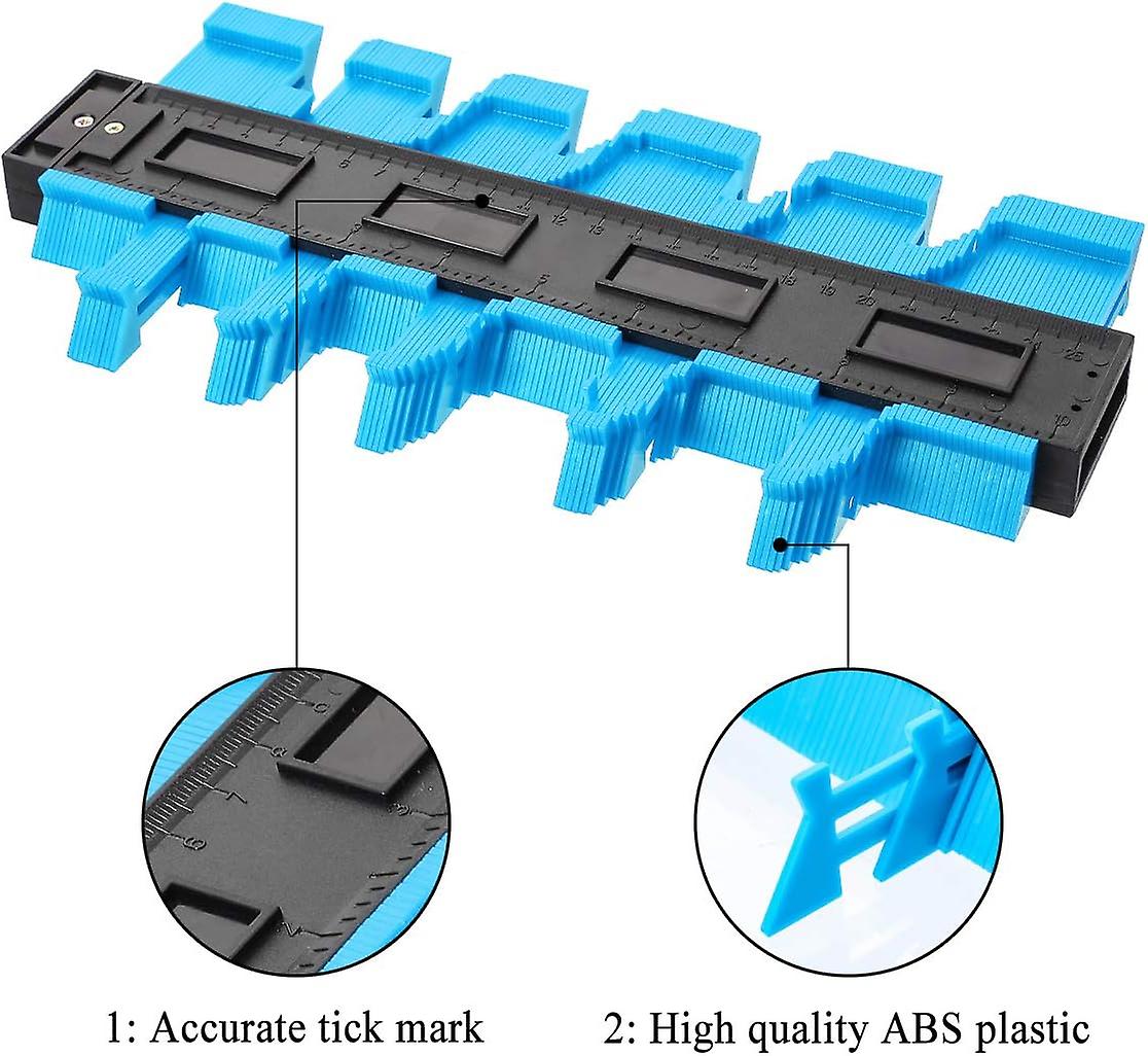 Contour Gauge Lockable Profile Copier Marking Tool 25cm Irregular ...