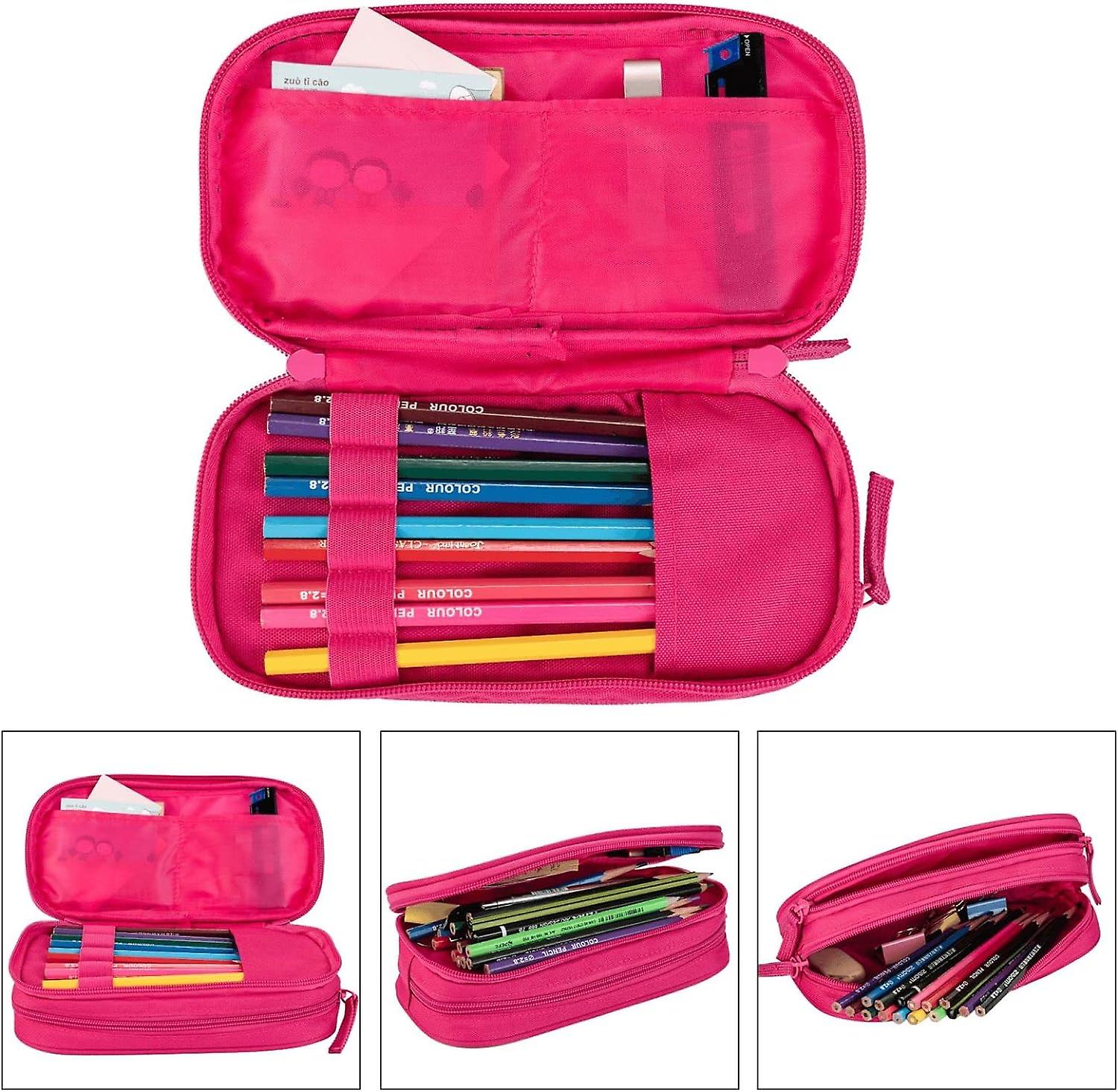 Ladybug Large Pencil Bag with 2 Compartments Pencil Pen Case Pencil ...