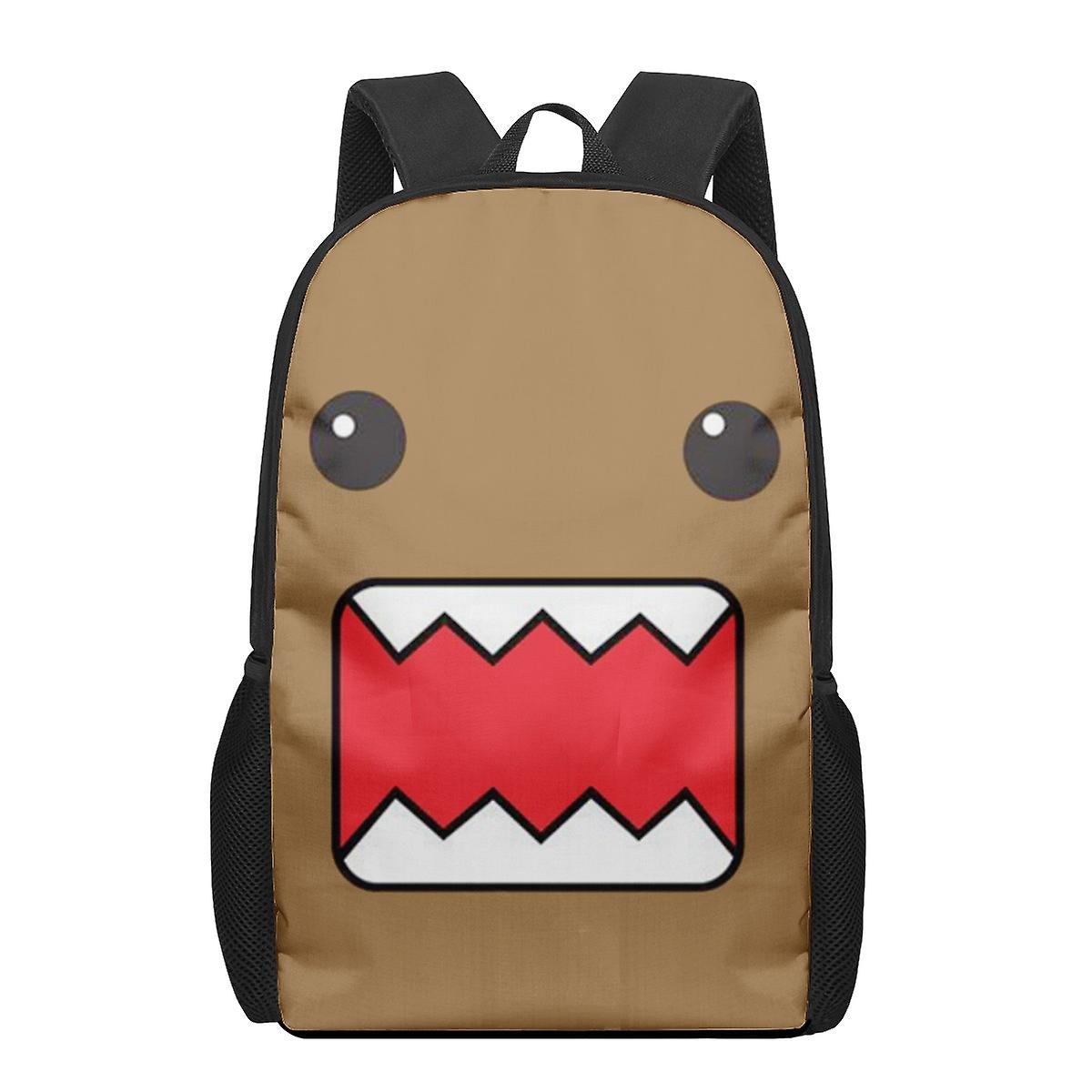 Domo Kun Cartoon Monster 3d Print School Bags For Boys Girls Primary ...