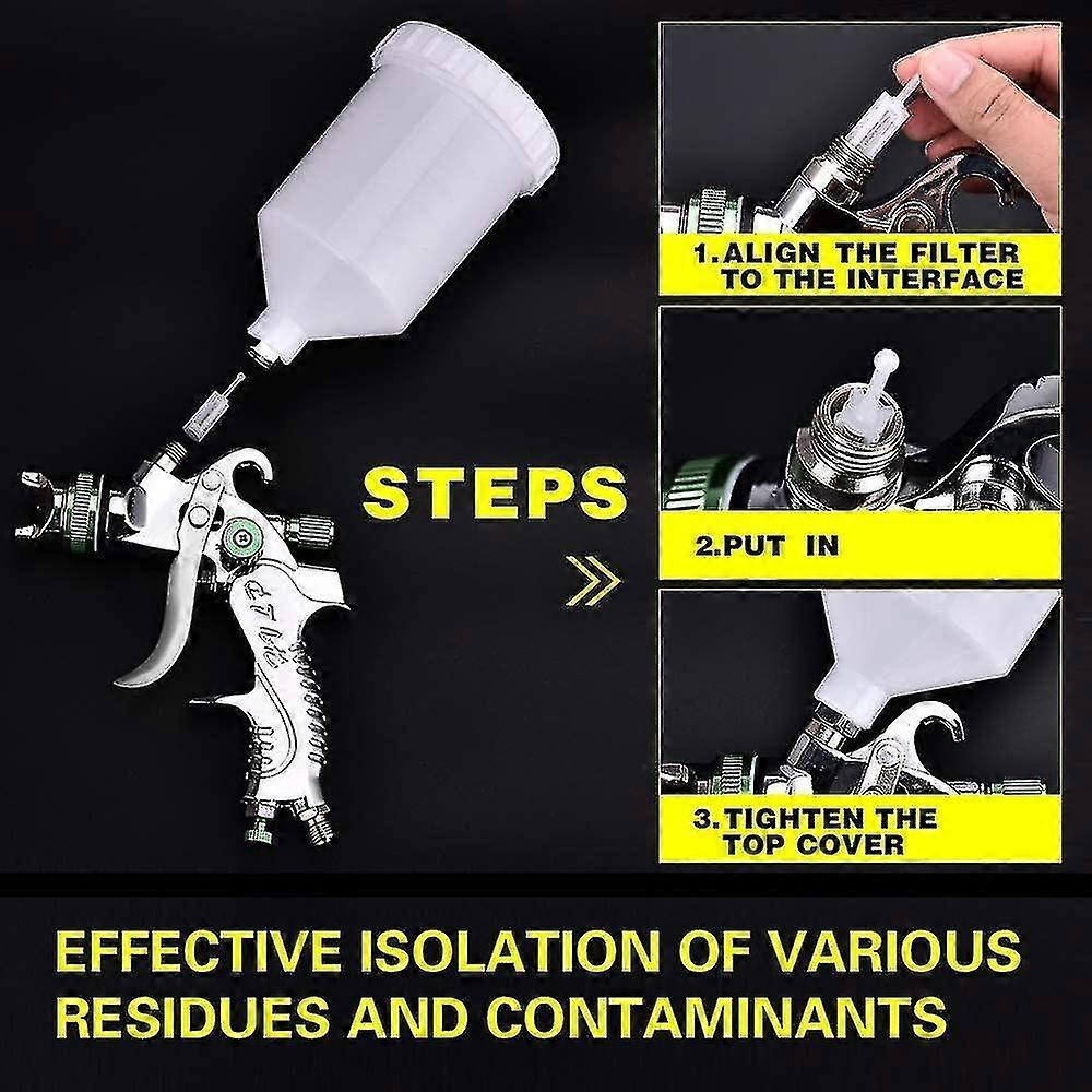 Professional High Pressure Paint Spray Gun Air Spray Gun Kit Hvlp 600cc ...