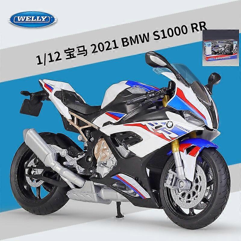 1:12 S1000RR Alloy Sports Motorcycle Model Diecast Metal Toy Street ...