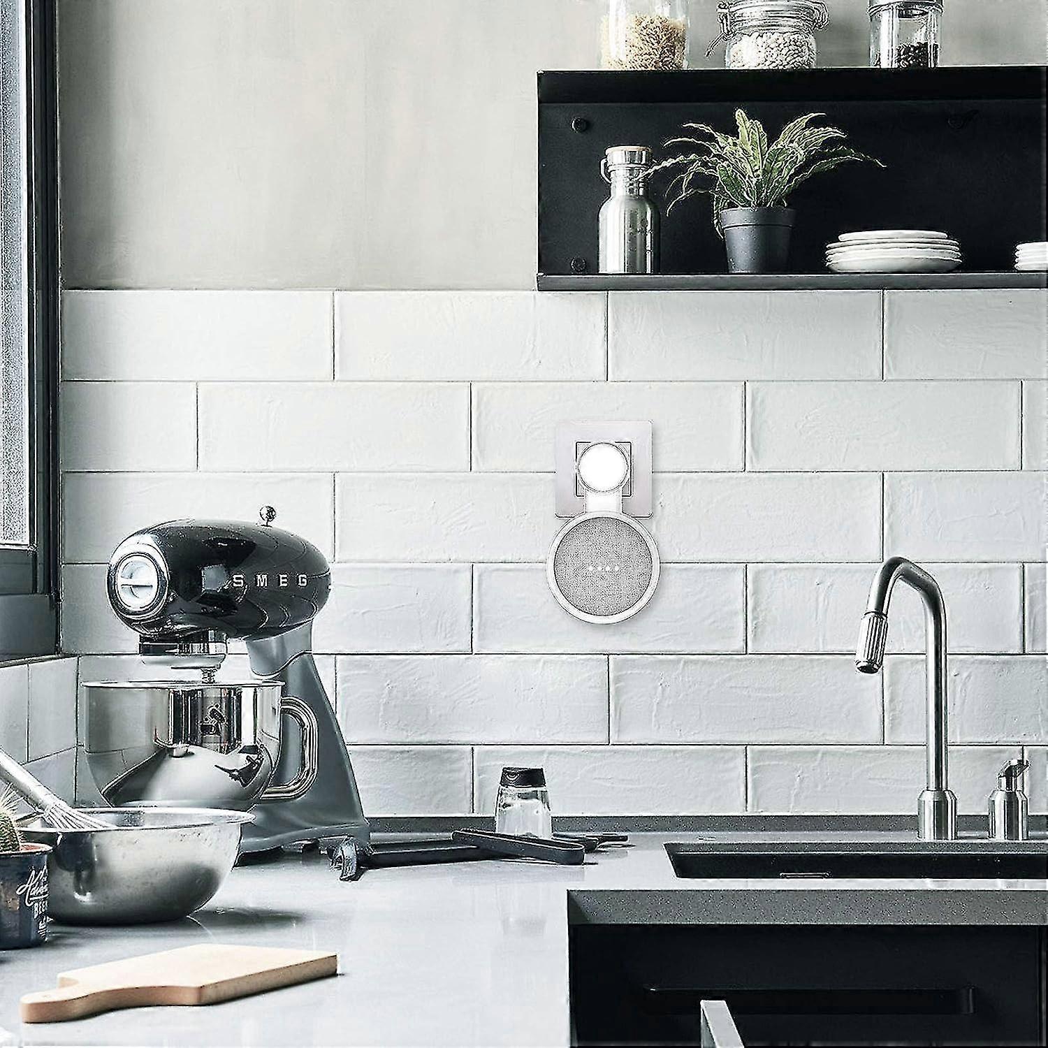 (white)wall Mount For Google Home Mini/nest Mini(2nd Gen), Space-saving ...