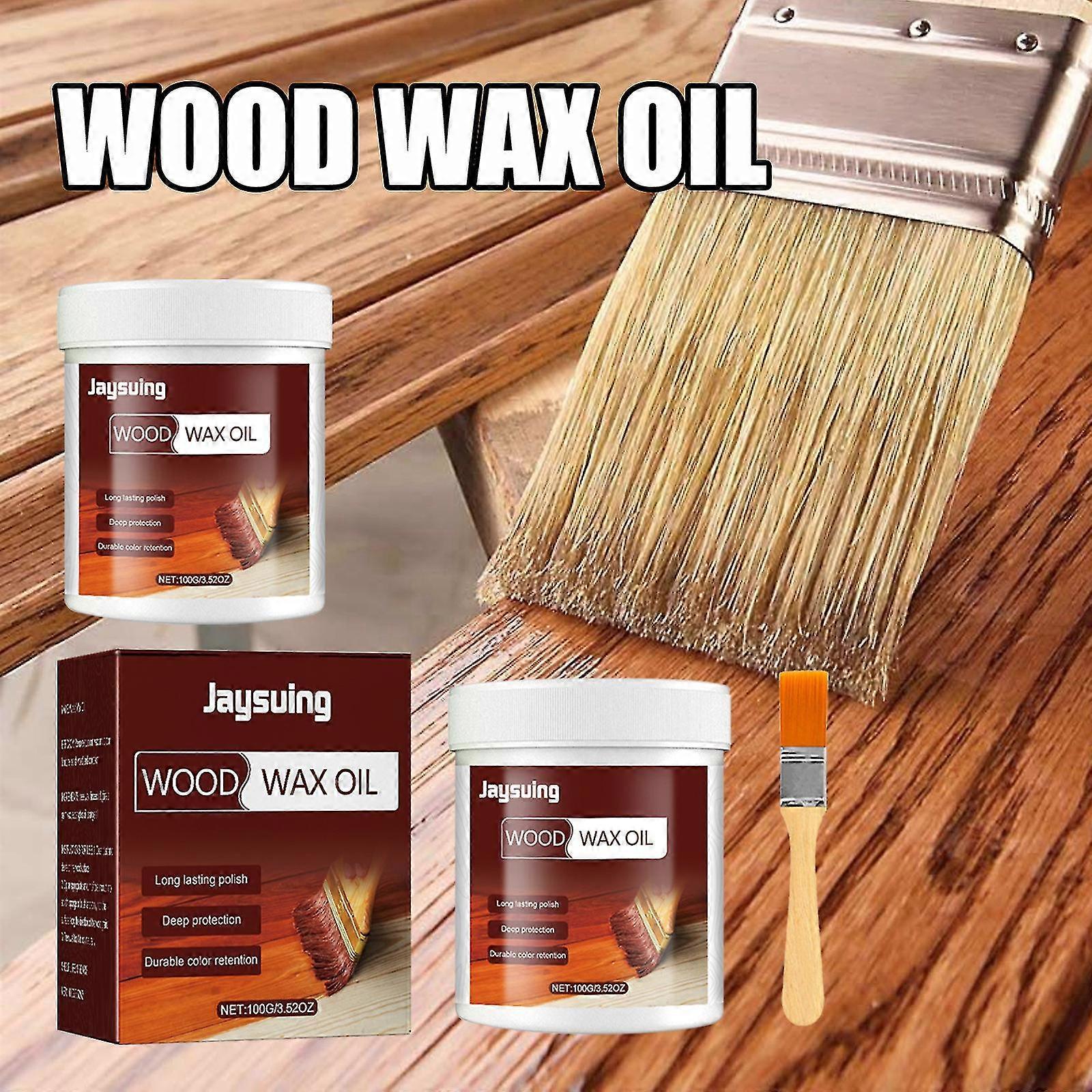 Wood Wax Oil, Solid Wood, Transparent Color, Water-based Wood Oil ...