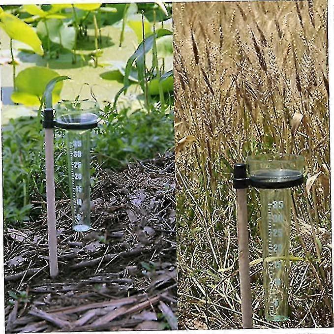 Outdoor Rain Gauge Rain Meter Gauge With Holder Rain Collector For ...
