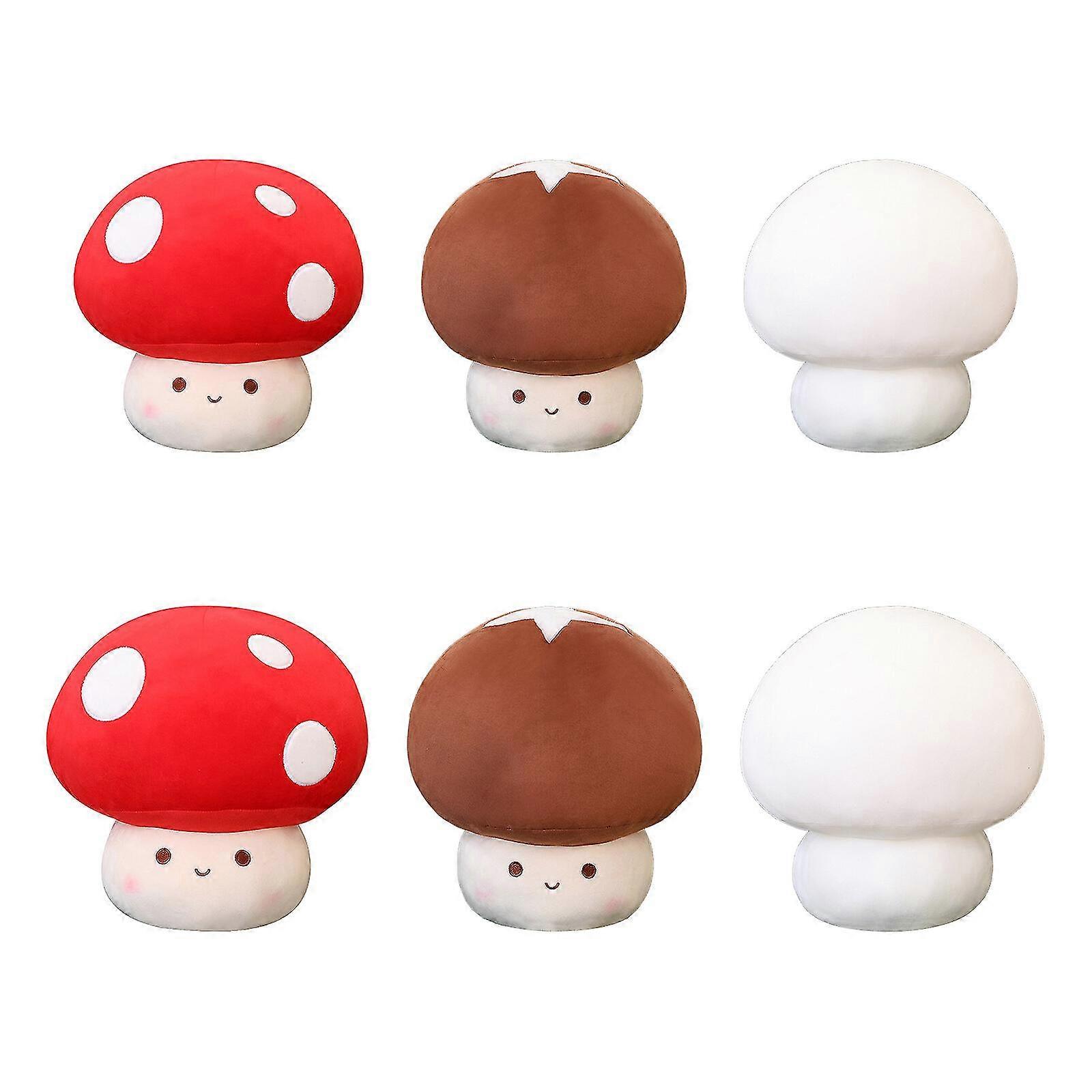 Cute Mushroom Plush Kawaii Mushroom Stuffed Animal Pillow Gifts for ...