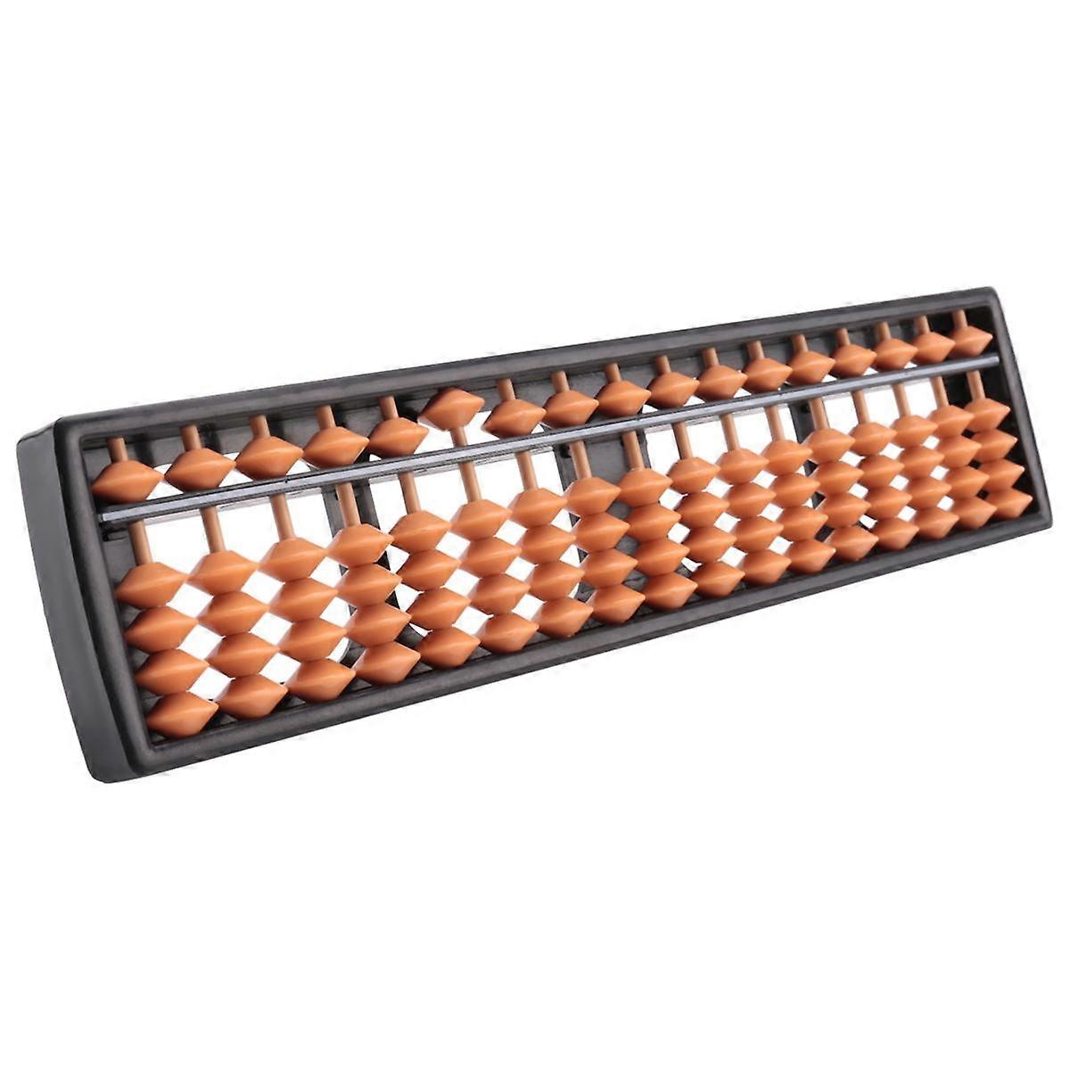 Plastic Abacus Arithmetic Abacus Kids Calculation Tool 17 digits ...
