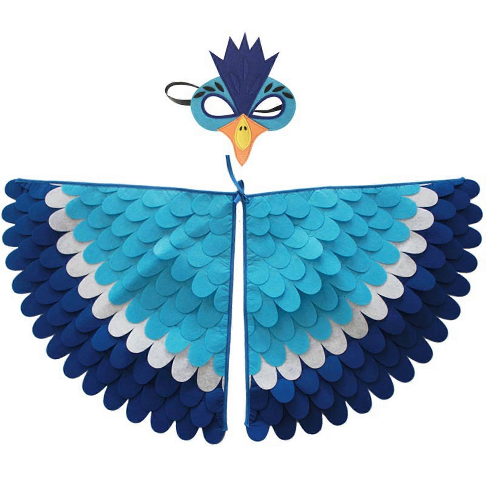 Birds Wing Costume Halloween Role Play Party Favors Festival Shawl Rave ...