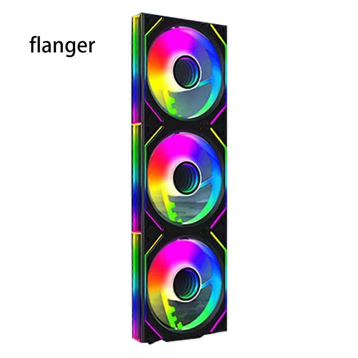 V2 ARGB Case Fan PWM Cooler for PC Case Fans 4-Pin 1850RPM Computer ...