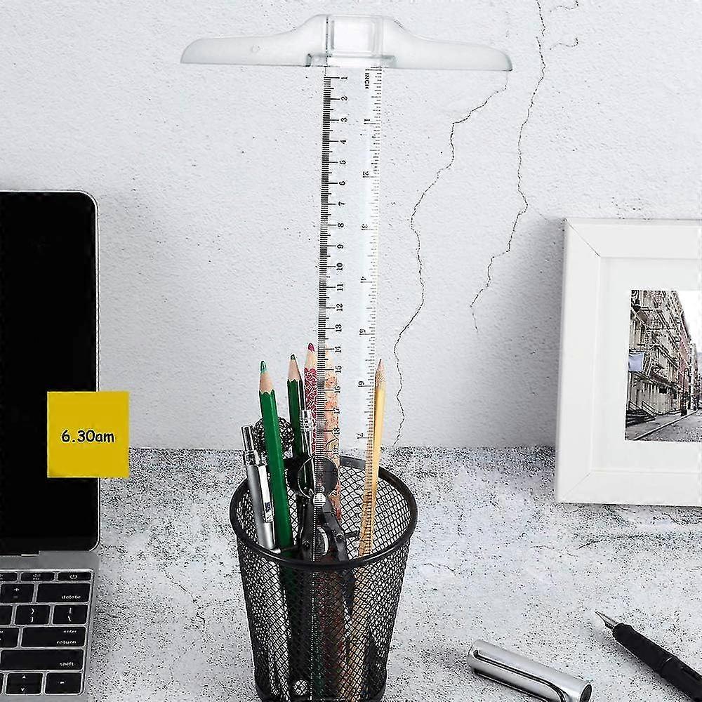 T-square 12 Inch / 30 Cm T Shape Ruler Plastic Transparent T-ruler ...