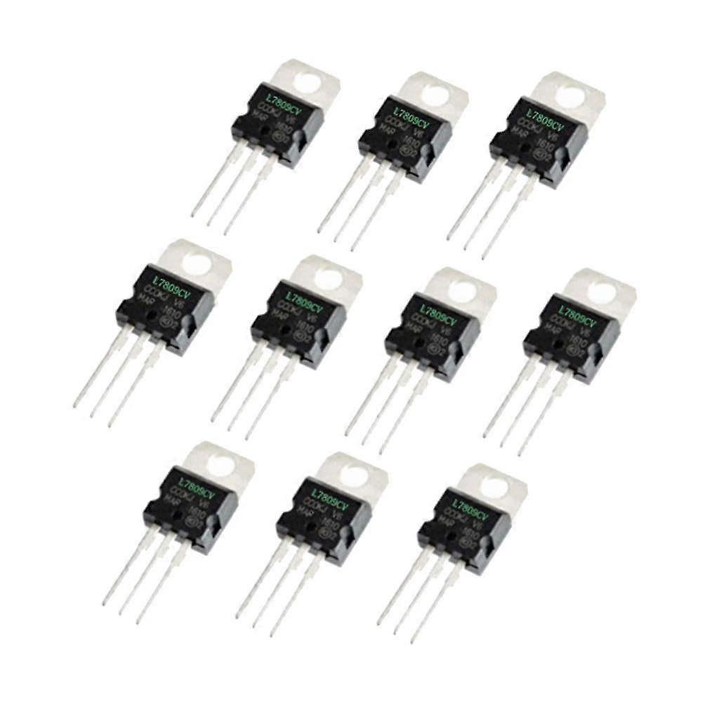 3x 10 Pieces 7809 Three-terminal Regulator IC for Forming A Regulated ...