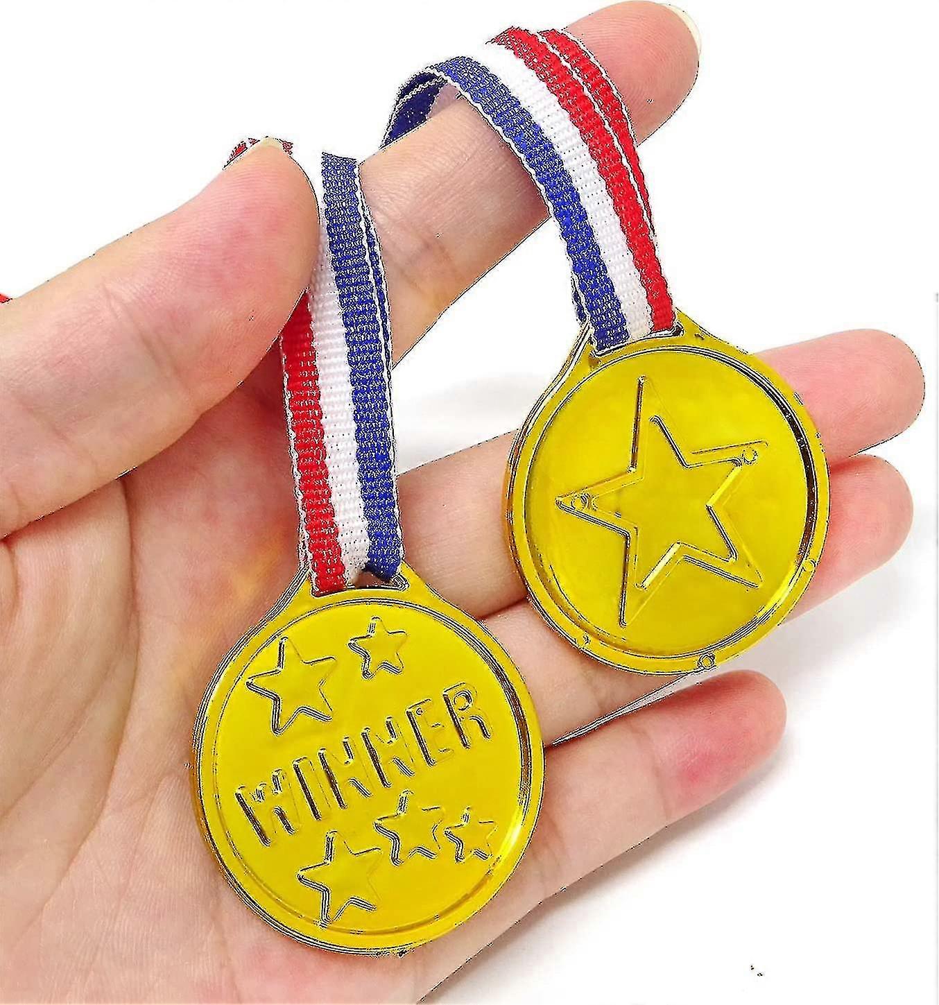Medals For Awards For Kids, 20 Pieces Plastic Winner Award Medals For ...