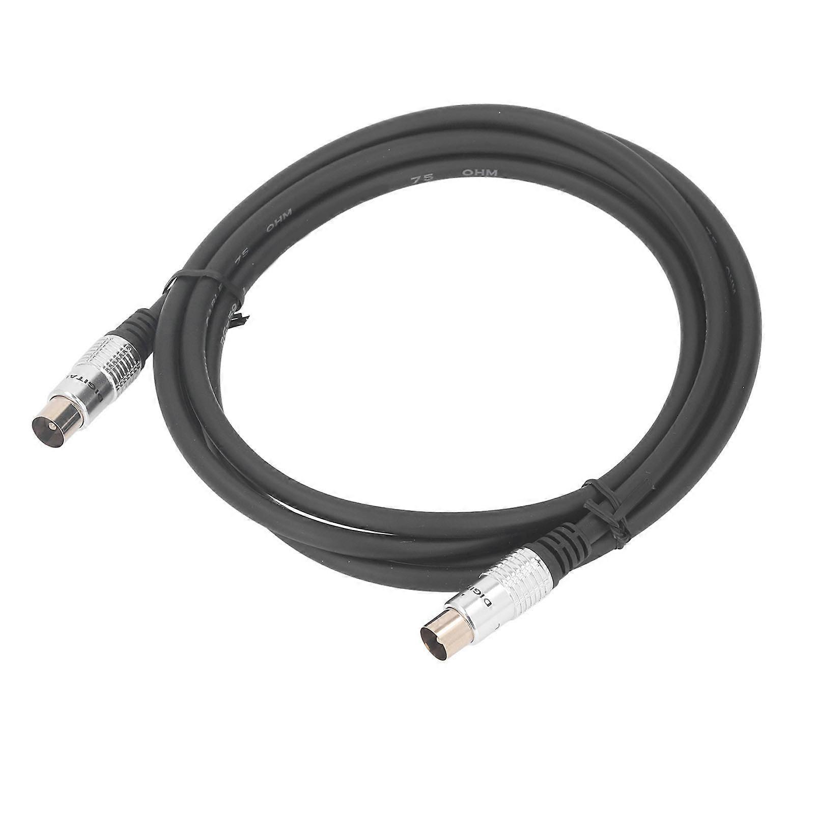 Coaxial TV Cable 9.5mm Male to Male for Cable Modems Set Top Boxes ...