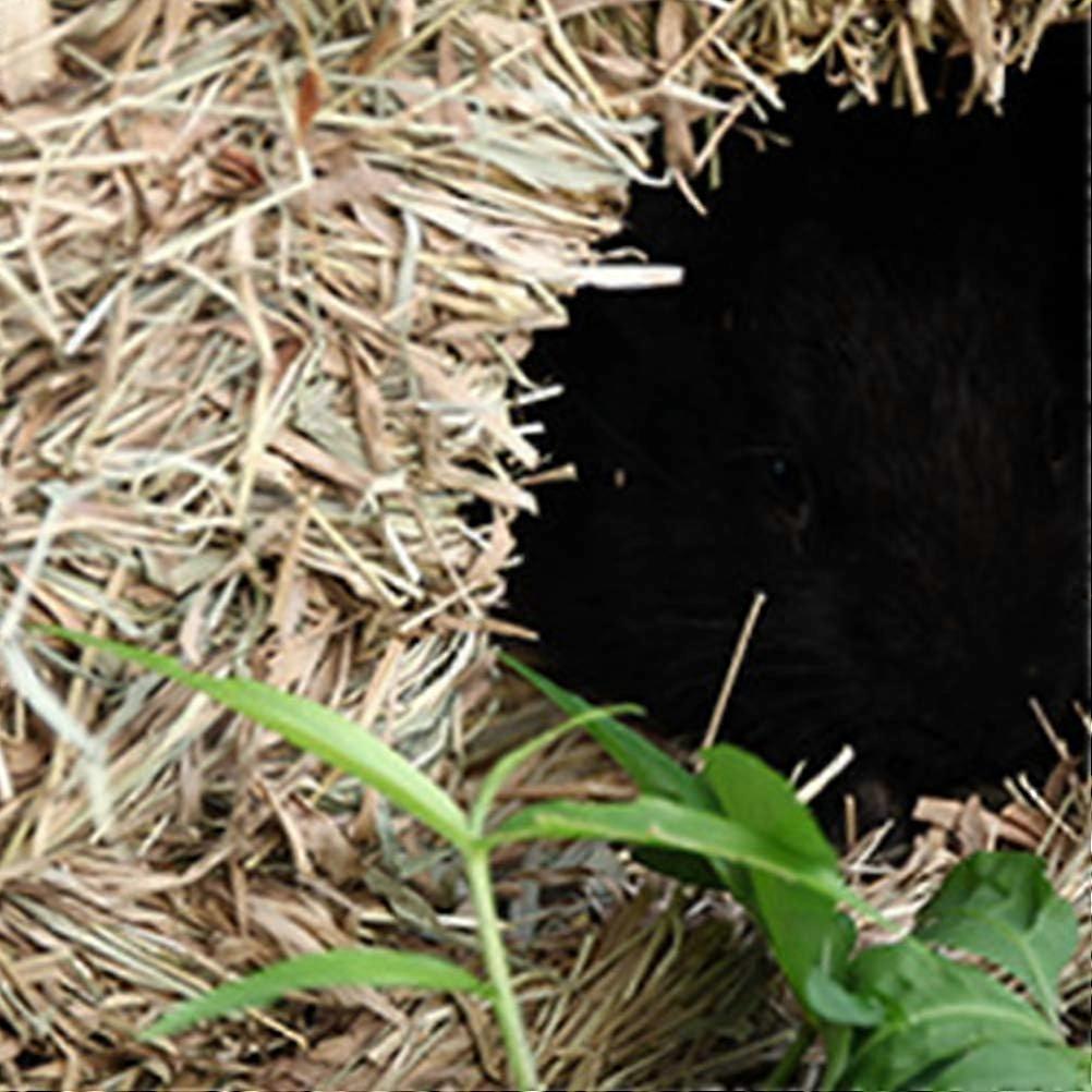 Hideaway Cages Rabbit Grass Hut-Bunny Hideout Rabbit Bed Natural ...