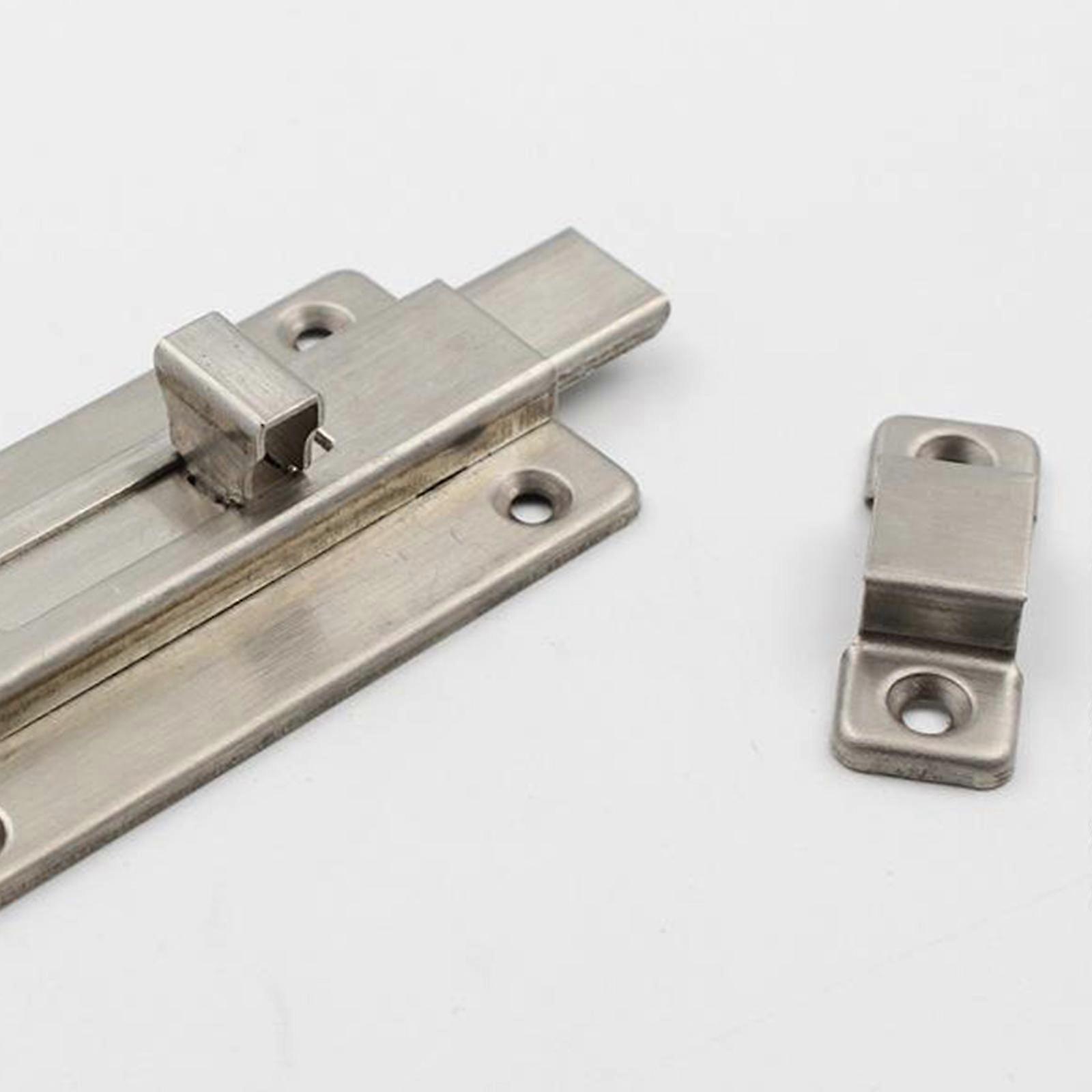 3xheavy Duty Door Security Slide Latch Lock With Screws 4inch | Fruugo UK