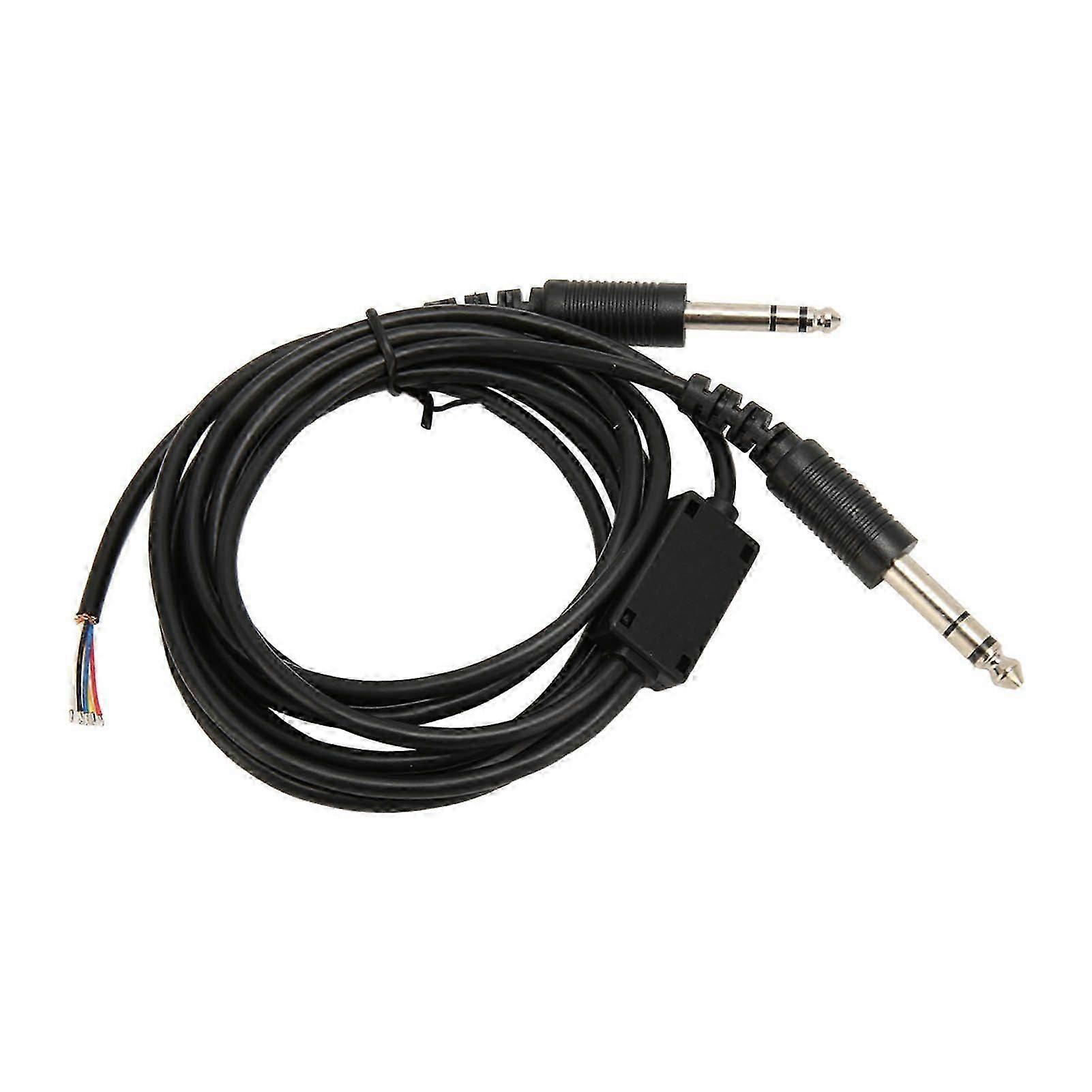 Aviation Headset Replacement Cable for David Clark AVCOMM Pilot Dual GA ...