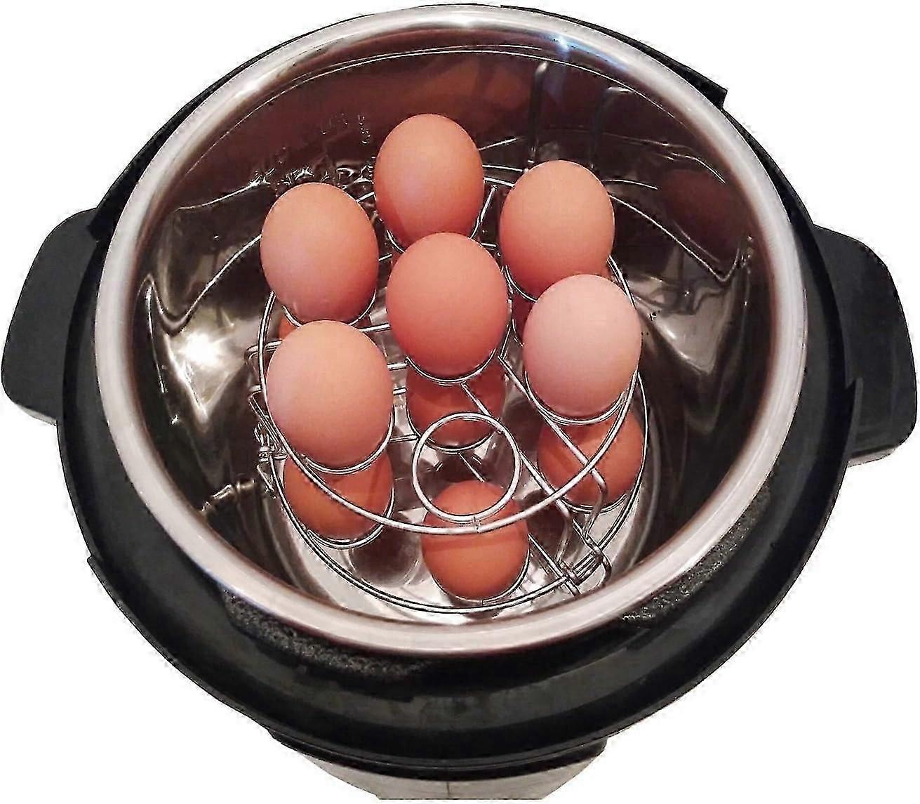 Stainless Steel Egg Steamer Rack for Instant Pot, Pressure Cooker ...