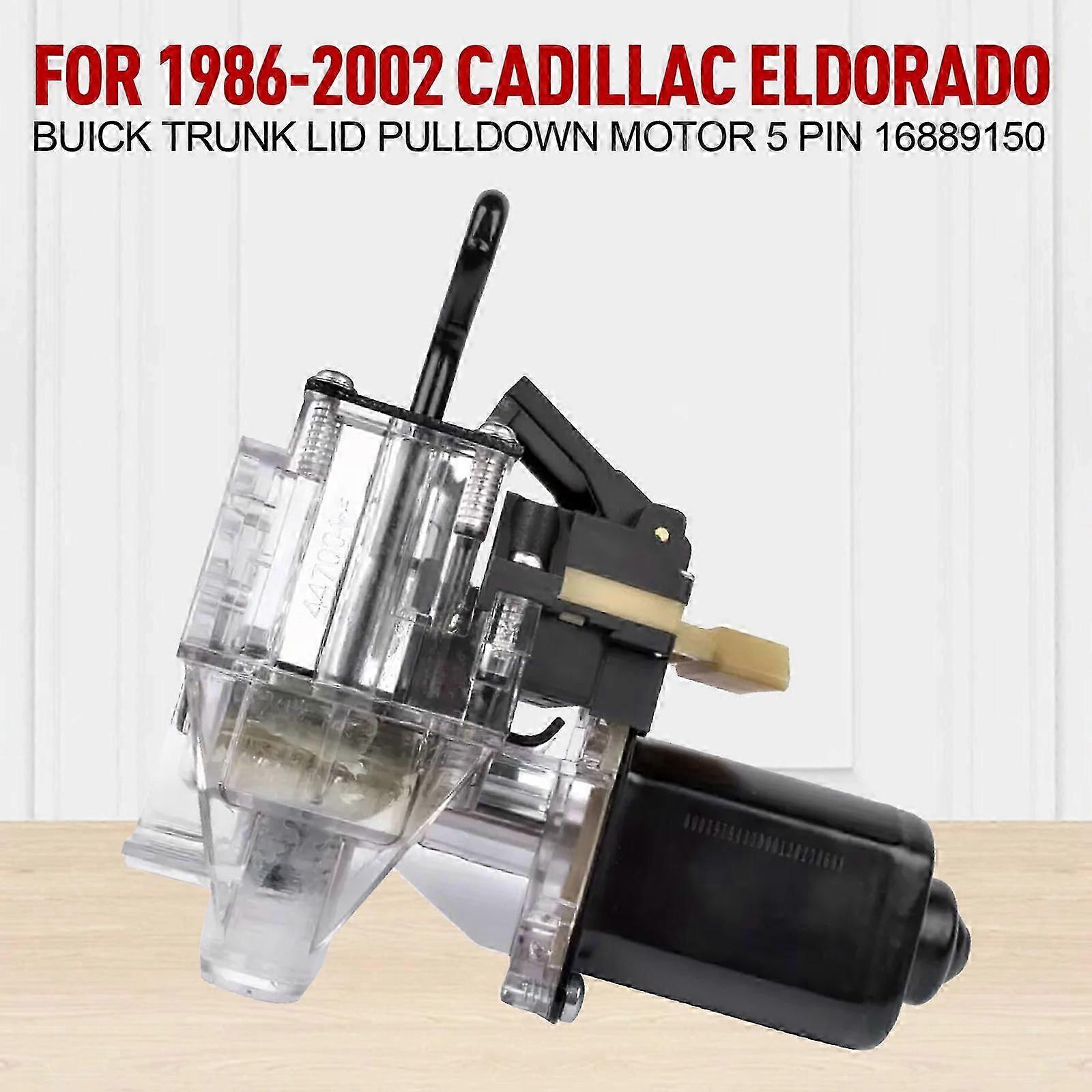 Trunk Lid Pulldown Motor 5 Pin For 1986-2002 Cadillac Eldorado Buick Jy ...