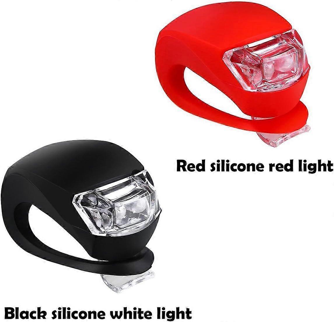 Bicycle Light Front and Rear Silicone LED Bike Light Set - Bike ...