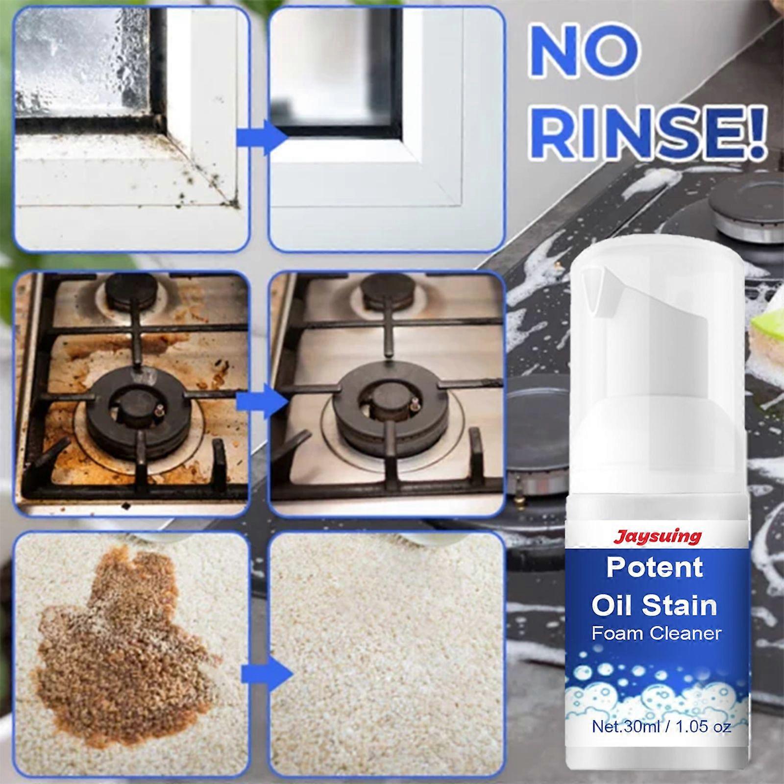Kitchen Grease Foam Cleaner, Stove Range Hood Remove Stain Heavy Grease ...