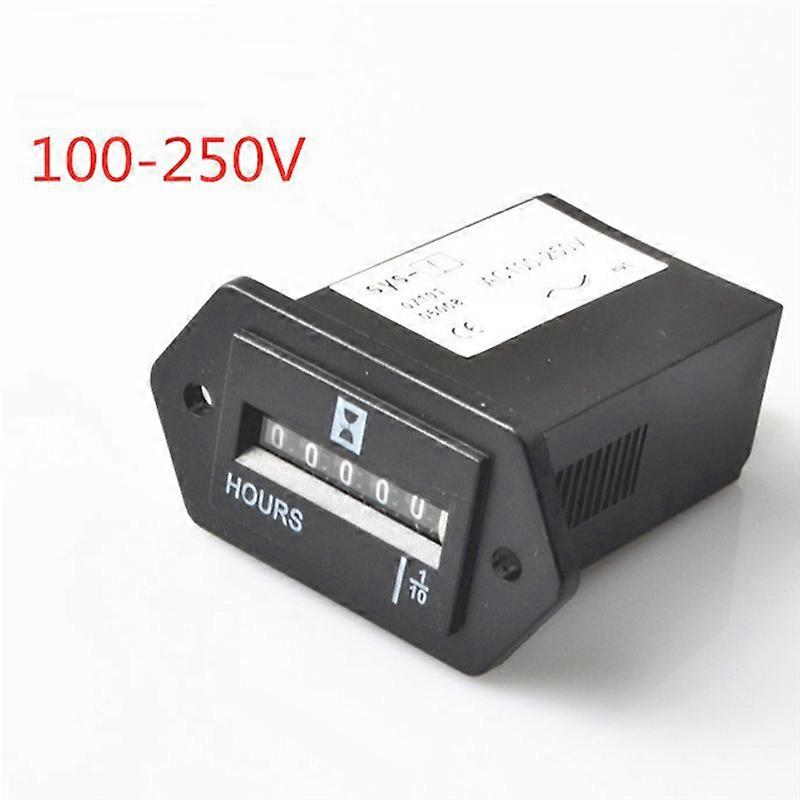 AC100-250V Generator Sealed Hour Meter Counter for Generator Boats ...
