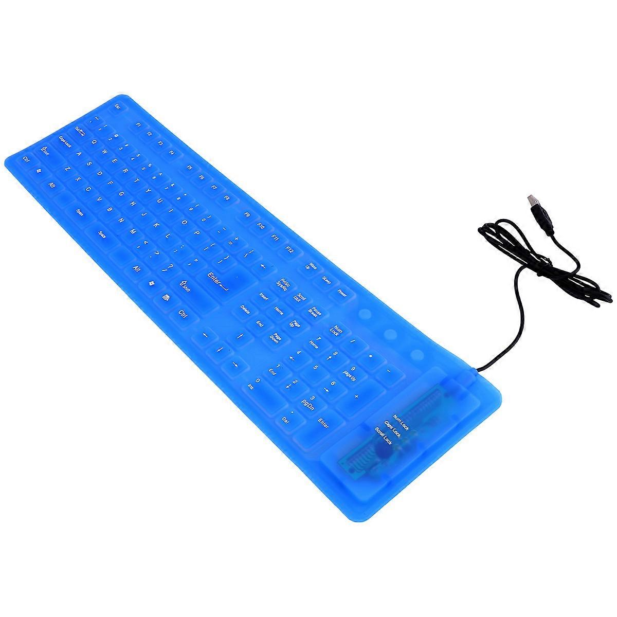 Silent Keys Waterproof Usb Keyboard for Office Use Minimalist Style ...