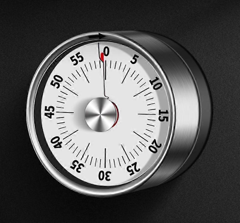 Mechanical Kitchen Timer White Kitchen Magnetic Time Manager Stainless ...