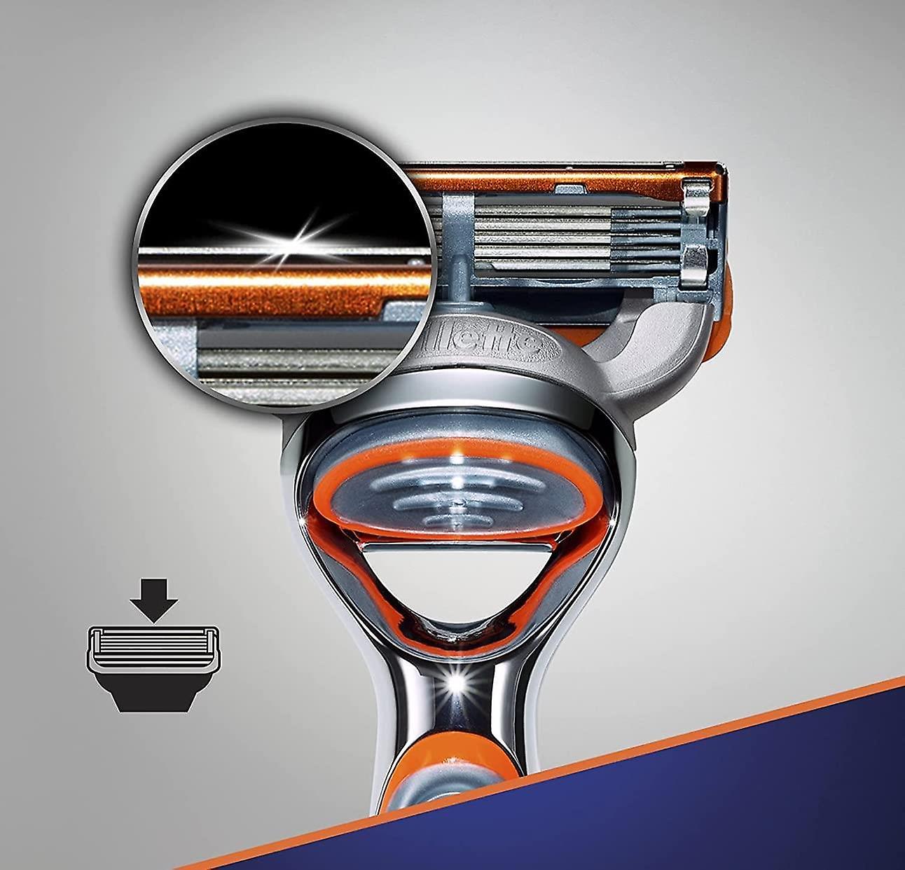 Gillette Fusion 5 Power Razor For Men With Precision Trimmer & Auto ...