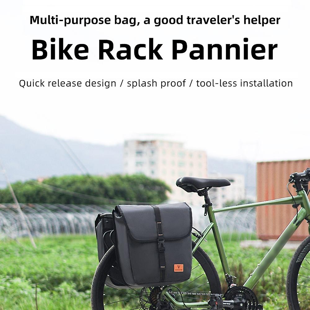 Waterproof Bike Panniers Bag Large Capacity Bicycle Rear Seat Bag for ...
