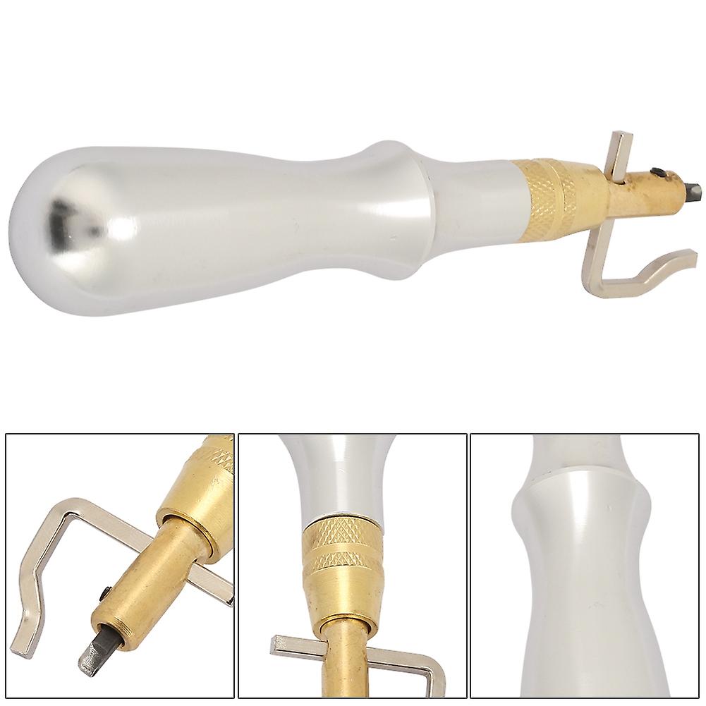 Leather Grooving Tools 5 in 1 Adjustable Stitching Tool for ...