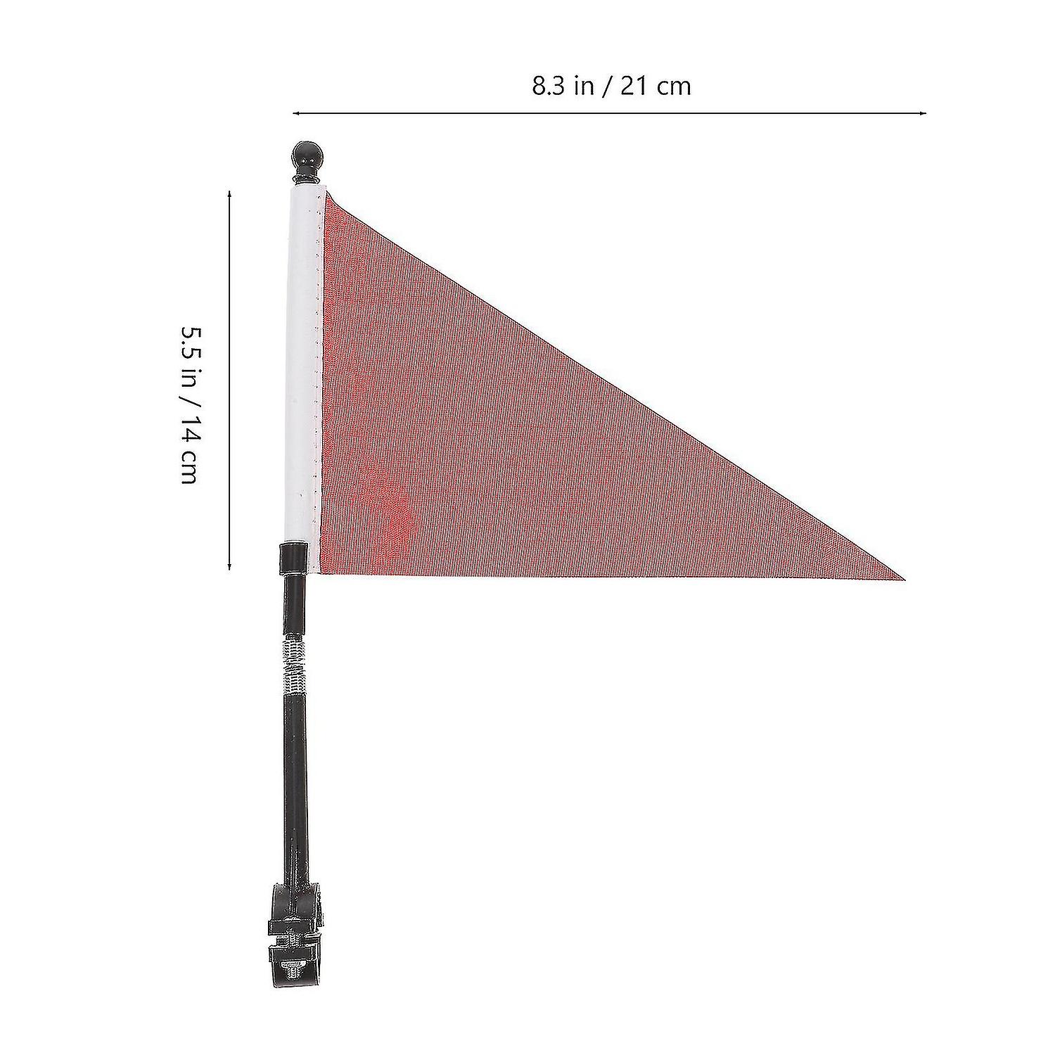 3 Sets Outdoor Flags Bike Handlebar Flag Outdoor Flag Reflective Bike ...