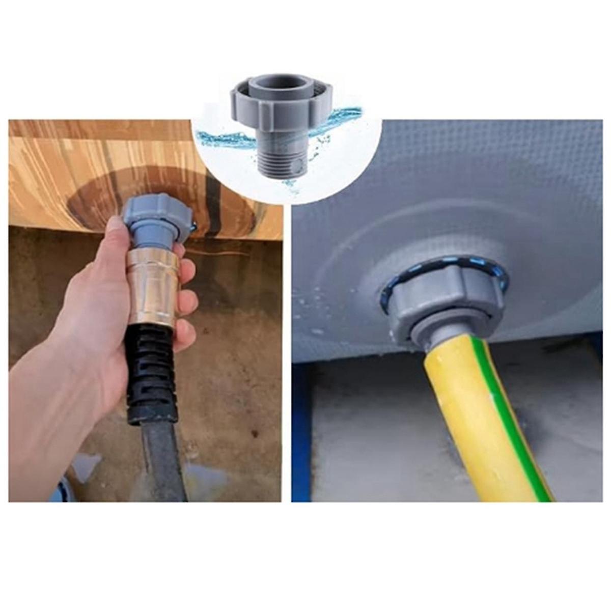 Pool Drain Fitting Connects Fits for Pool Drain Hose Connector P6D1420 ...