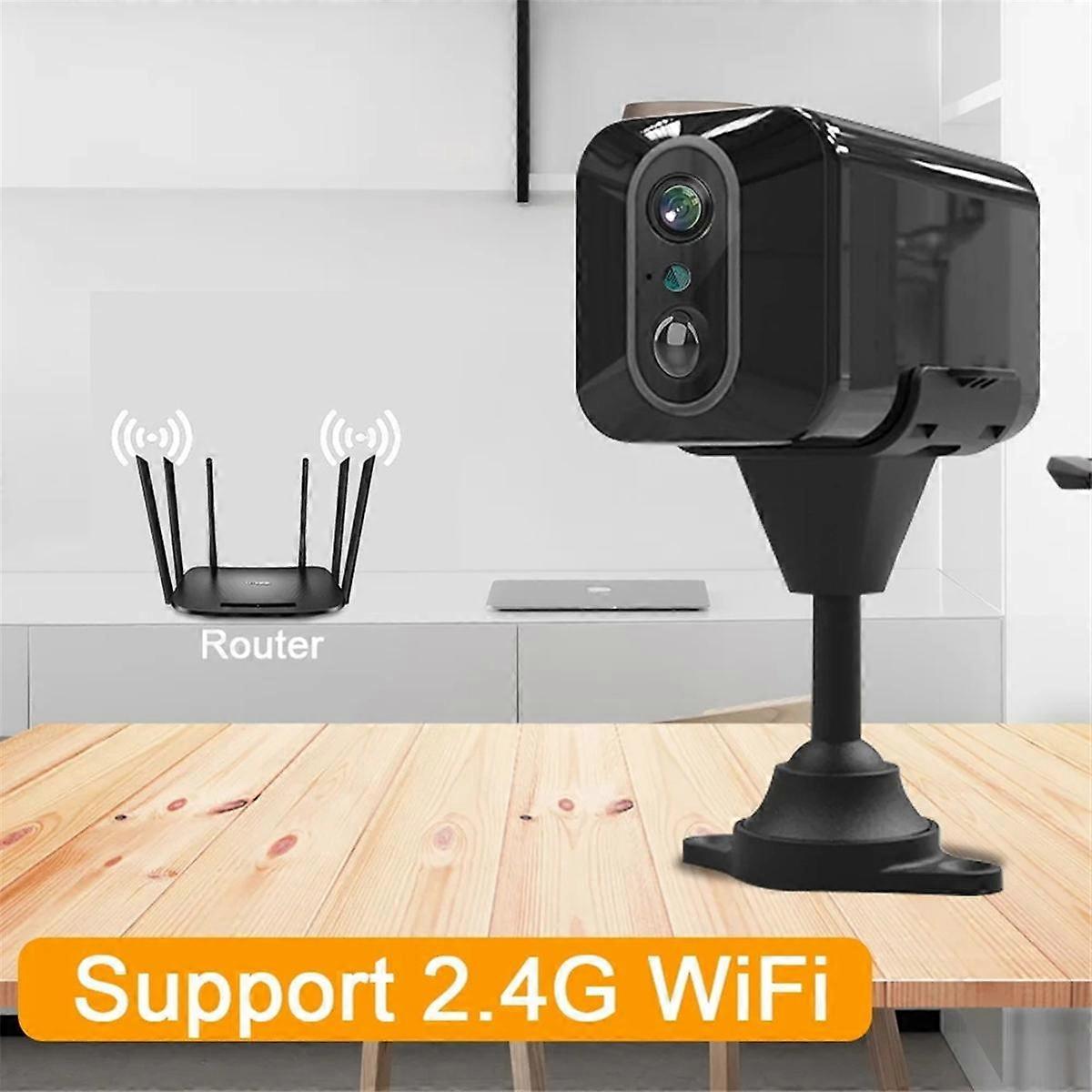 SIM Card Mini Camera Built-In Battery PIR Motion Detection Indoor ...