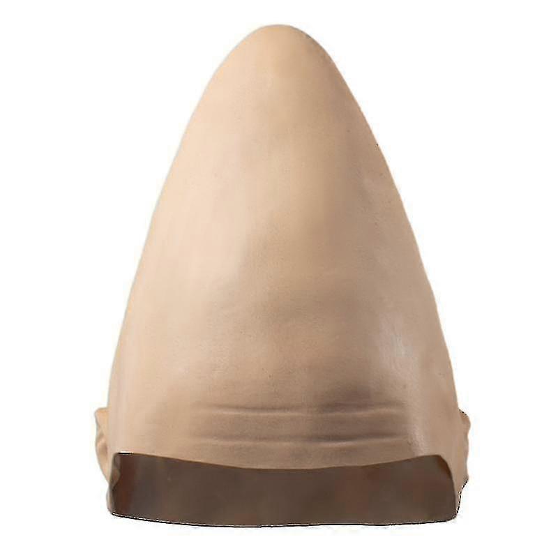 Halloween Alien Coneheads Egg Head Headgear Mask Horror Helmet Latex ...